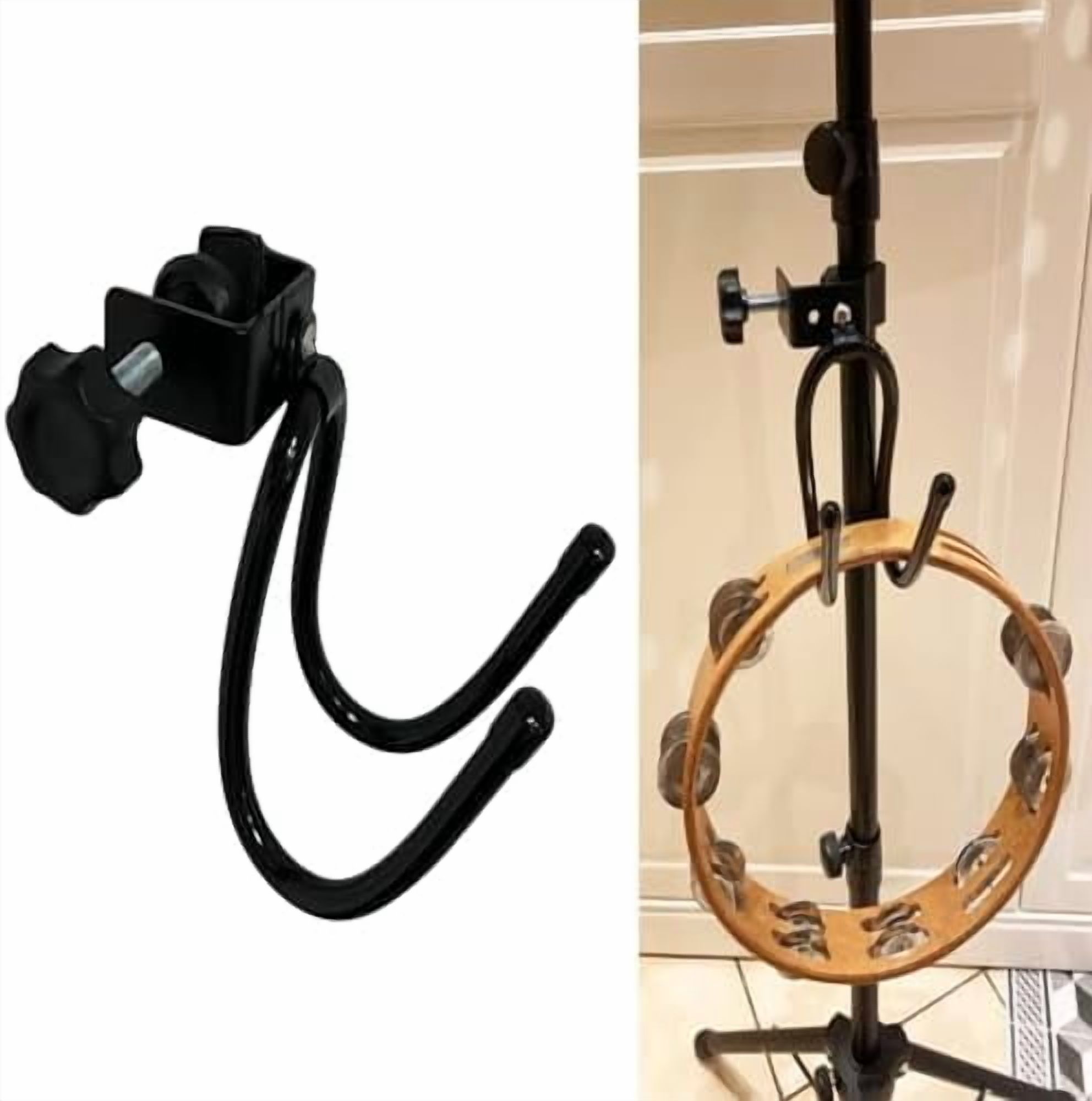 Mic Microphone Stand tambourine Hanger, Headphone Headset Holder Clip ...