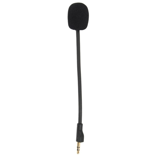 Mic Replacement 3.5mm Rotatable Gold Plated Plug Flexible Detachable ...