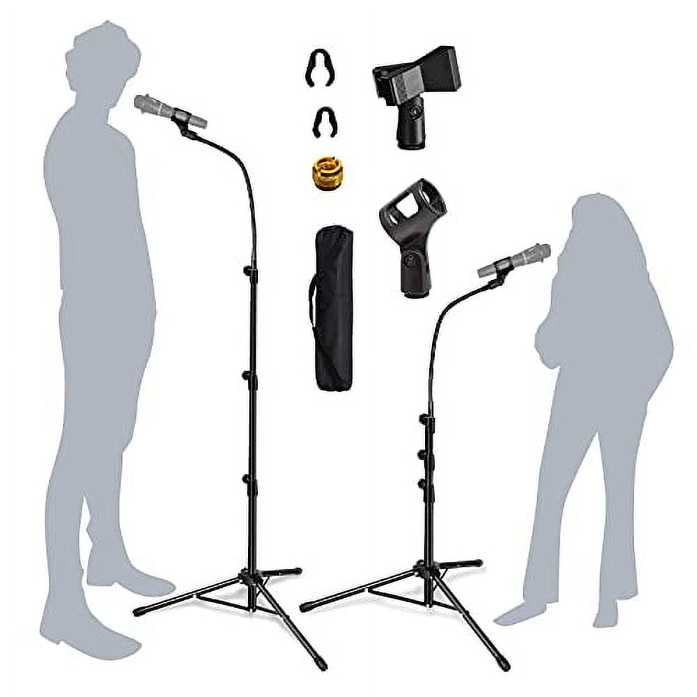 Blue Yeti Snowball Mic Stand with Adjustable Height, Gooseneck, Mic ...