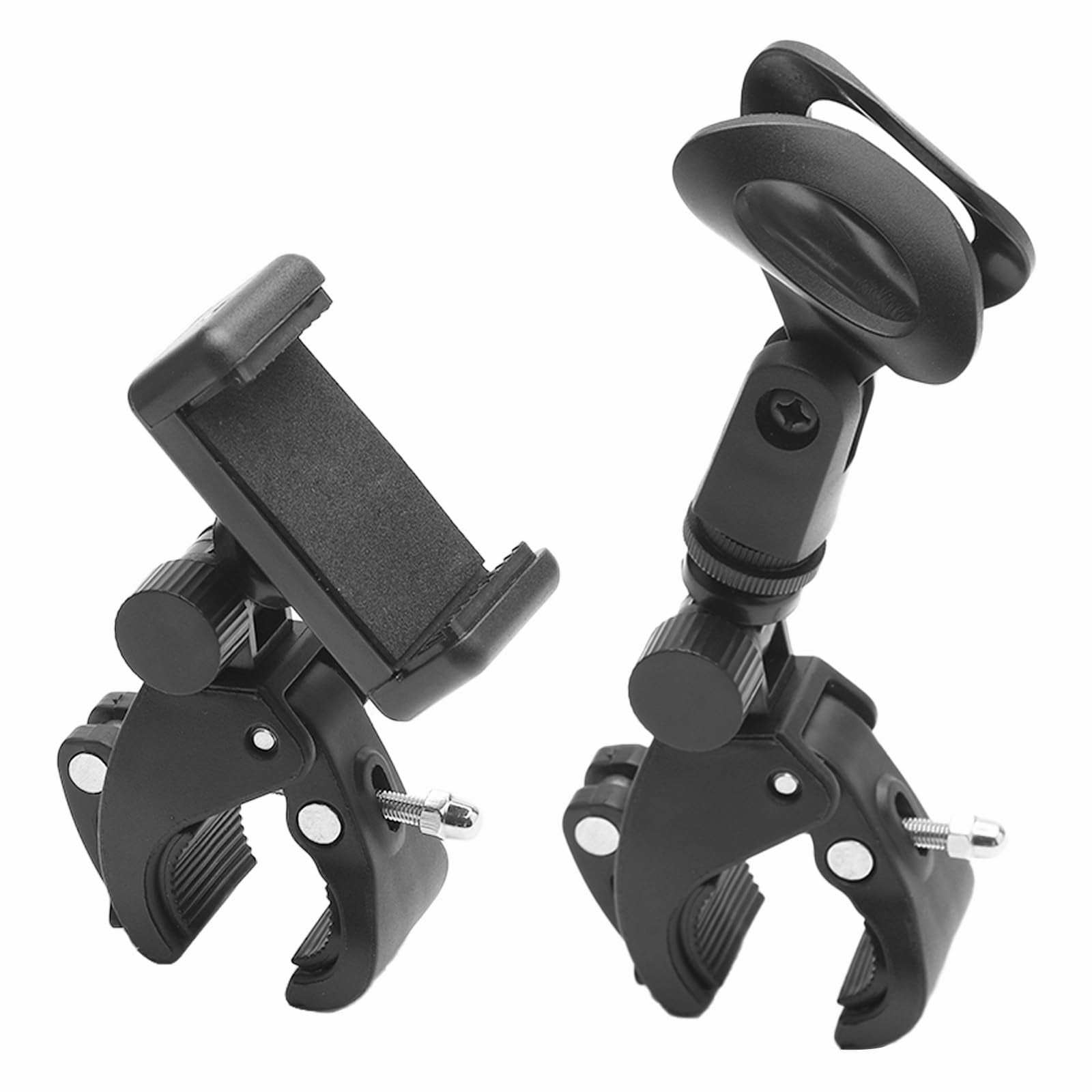 Mic Stand Phone Holder Clip 180° Rotation Flexible Microphone Arm Mount ...