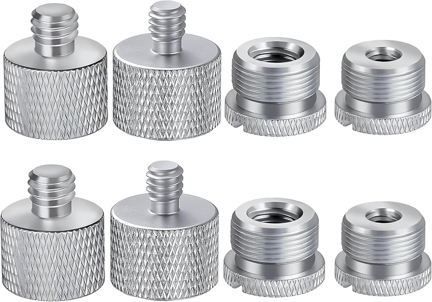 Mic Stand Set 8 count Microphone Stand Screw Thread 5/8 Female to 3/8 ...