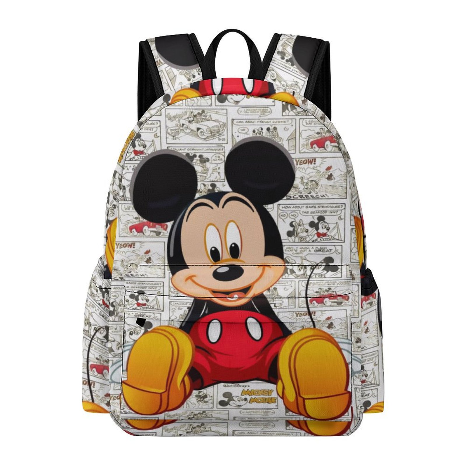 Mic-key Min-nie Mouse Backpack Travel Bag Lightweight Small Shoulders ...