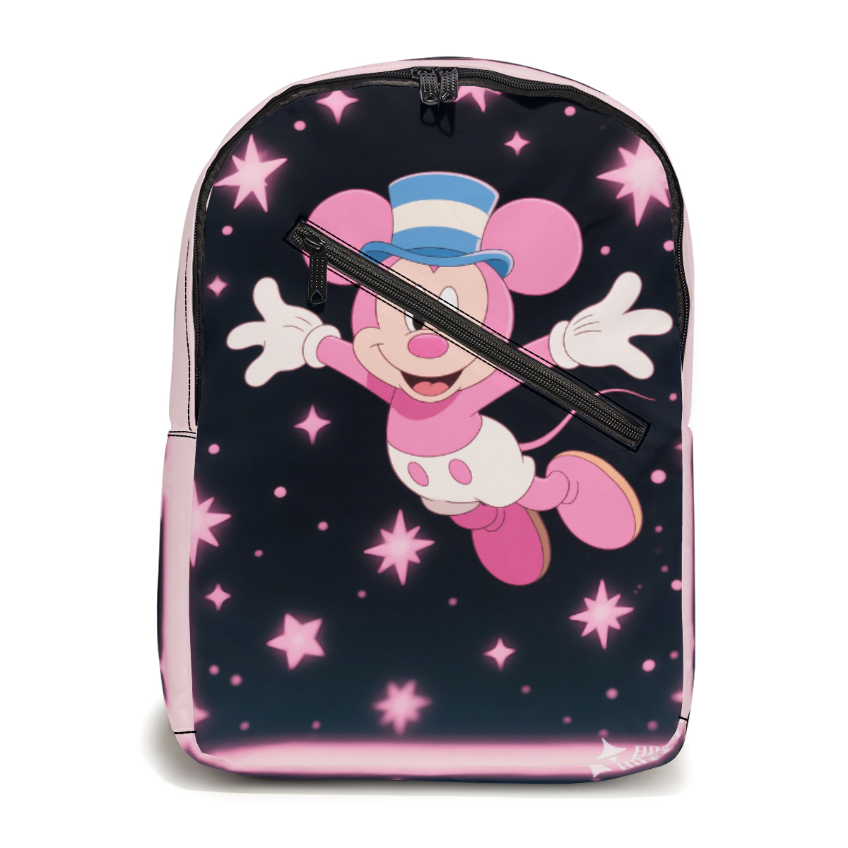 Mic×key Mouse Backpack Waterproof Unisex Travel Outdoor Gifts Simple ...