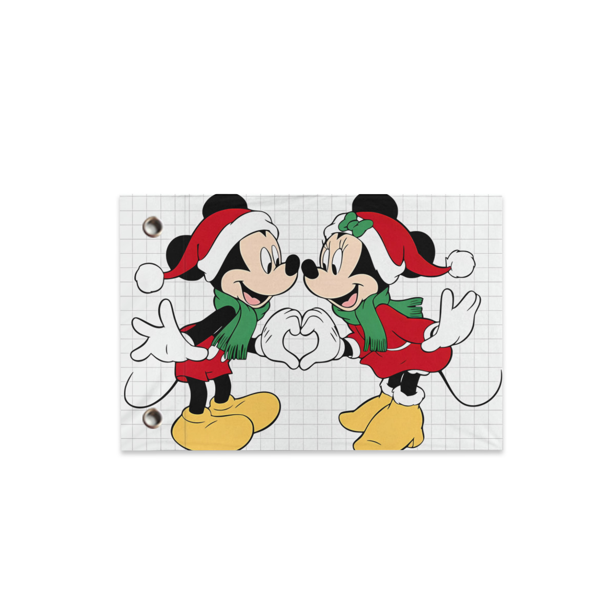 Mic key Mouse Christmas Double-sided Flag Multiple Sizes Double-sided ...