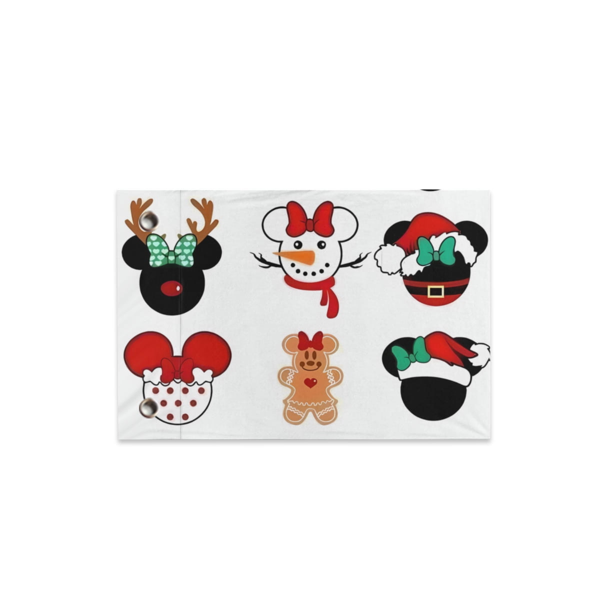 Mic key Mouse Christmas Double-sided Flag Multiple Sizes Double-sided ...