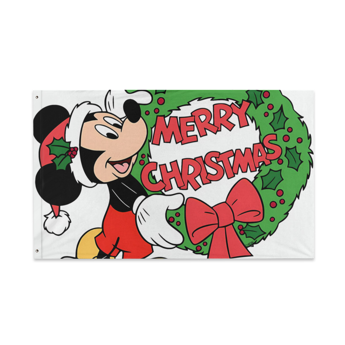 Mic key Mouse Christmas Double-sided Flag Multiple Sizes Double-sided ...