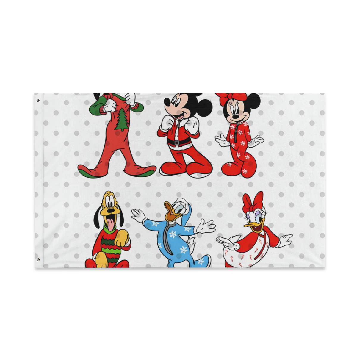 Mic key Mouse Christmas Double-sided Flag Multiple Sizes Double-sided ...
