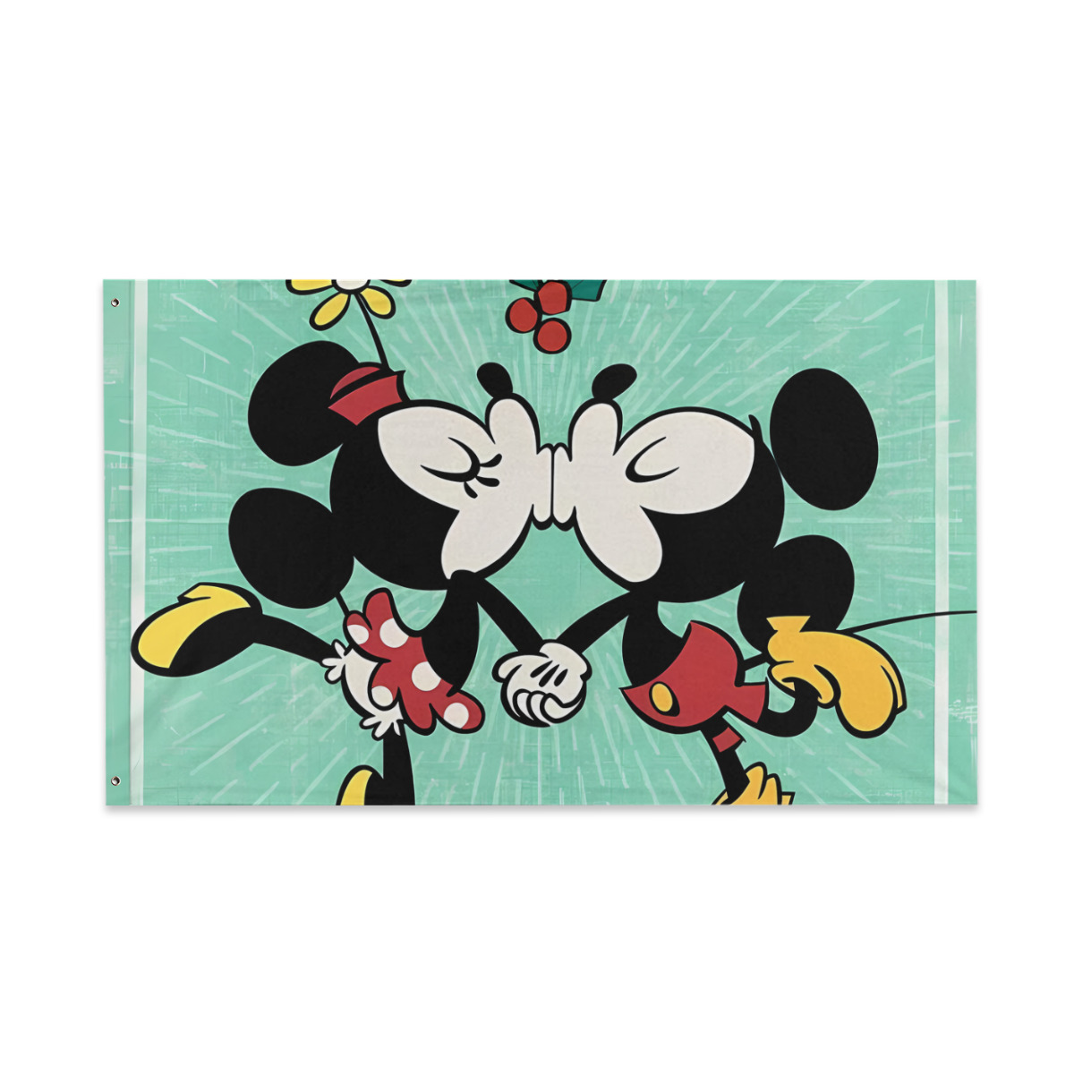 Mic key Mouse Christmas Double-sided Flag Multiple Sizes Double-sided ...