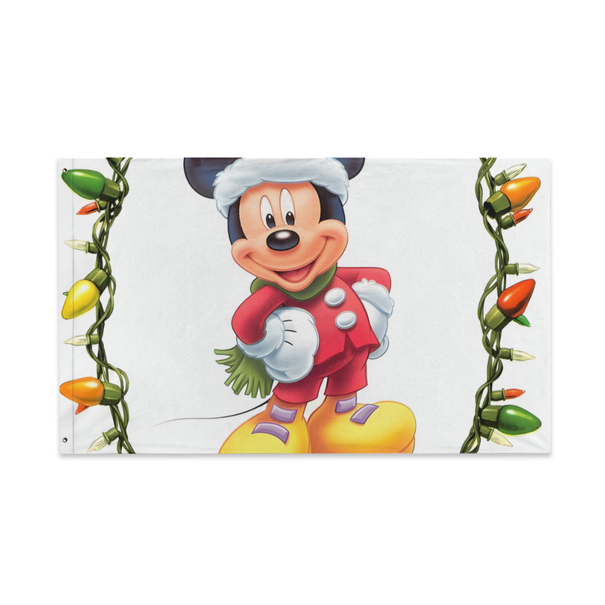 Mic key Mouse Christmas Double-sided Flag Multiple Sizes Double-sided ...