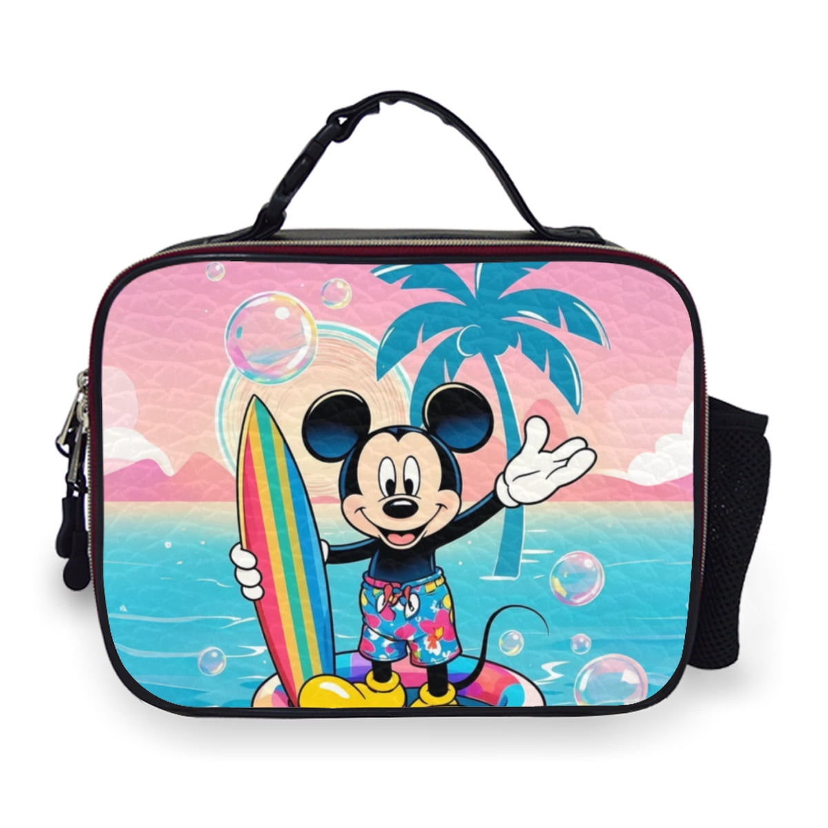 Mic×key Mouse Insulated Lunch Box Unisex Reusable Lunch Box Portable ...