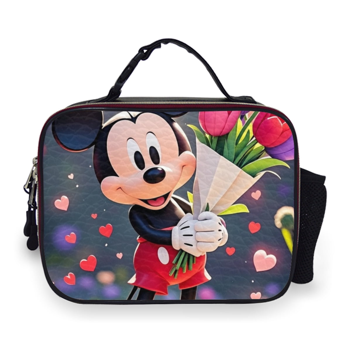Mic×key Mouse Insulated Lunch Box Unisex Reusable Lunch Box Portable ...