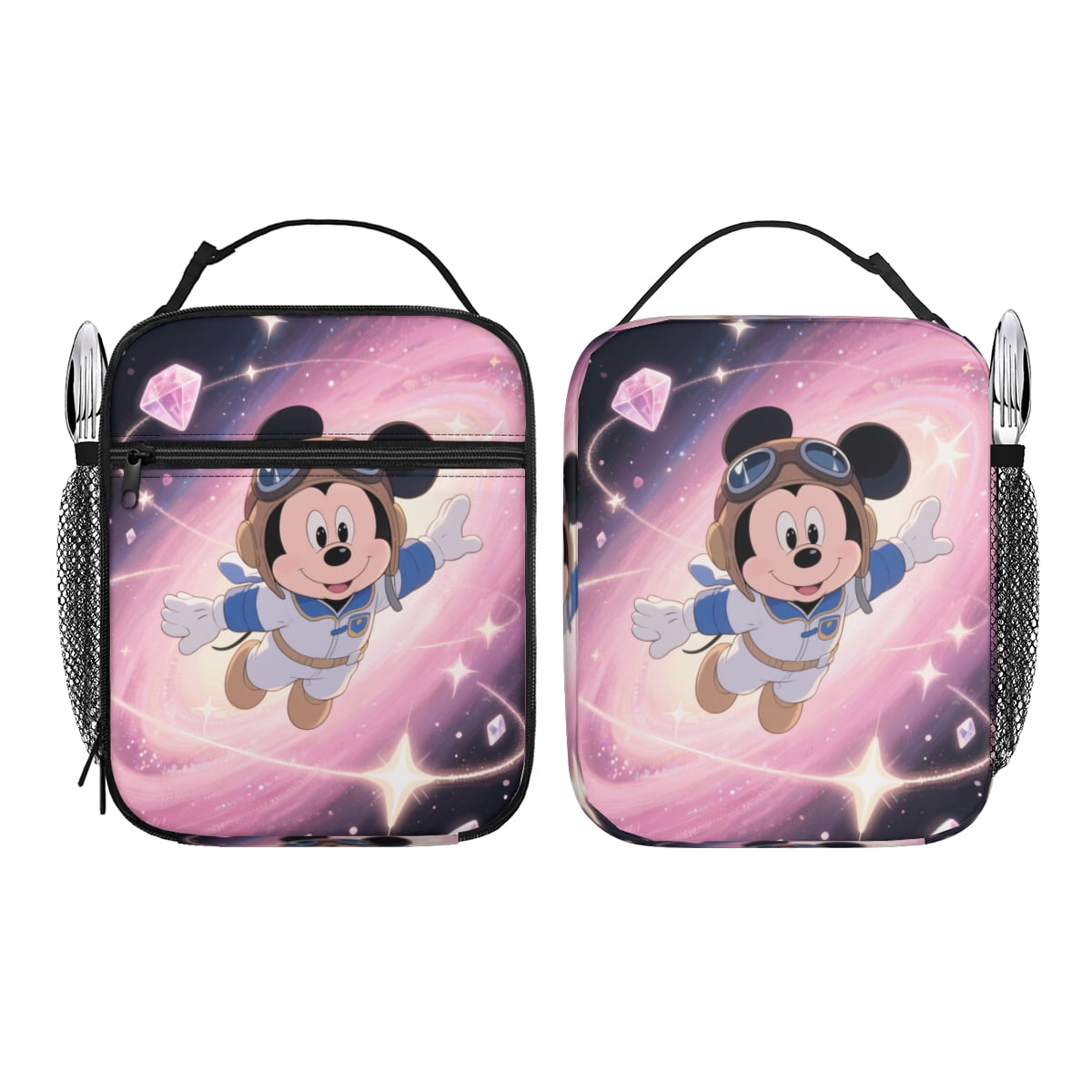 Mic×key Mouse Lunch Bag Insulated Lunch Box Unisex Reusable Lunchbox ...