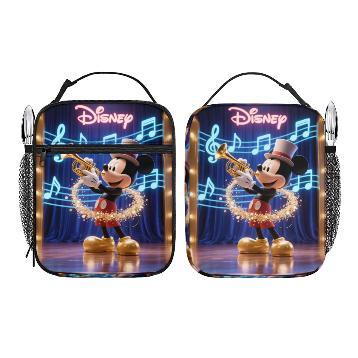 Mic×key Mouse Lunch Bag Insulated Lunch Box Unisex Reusable Lunchbox ...