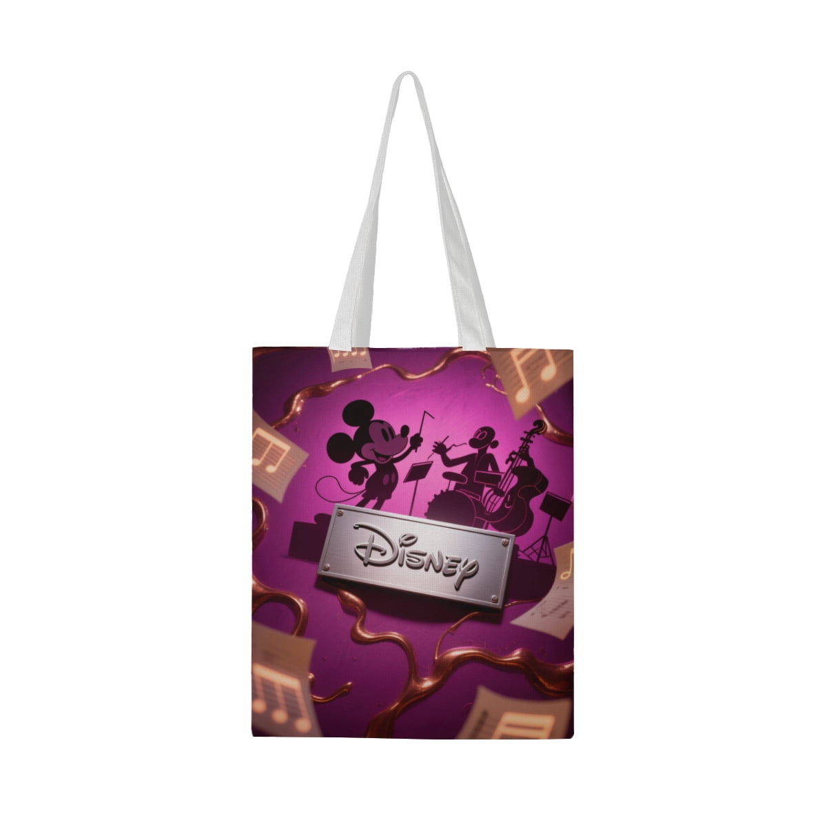 Mic×key Mouse Tote Bag Canvas Shoulder Bag Shopping Bag Crossbody Bag ...