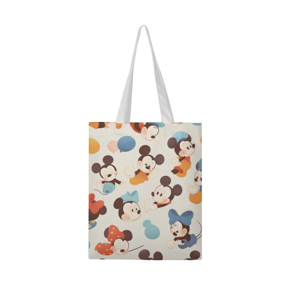 Mic×key Mouse Tote Bag Canvas Shoulder Bag Shopping Bag Crossbody Bag ...