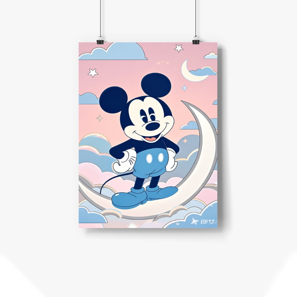 Mic×key Mouse Waterproof HD Poster Suitable for Gift and Decor ...
