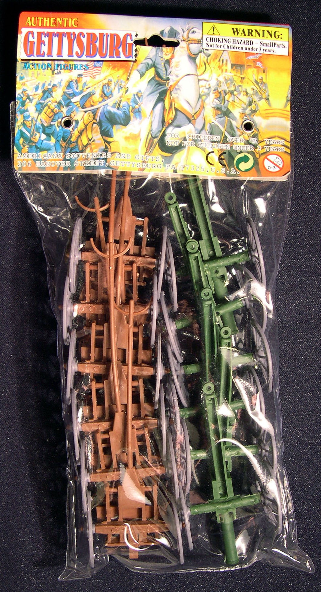 MicShaun's Closet Gettysburg Cannon & Limber Wagon Set New - Walmart.com