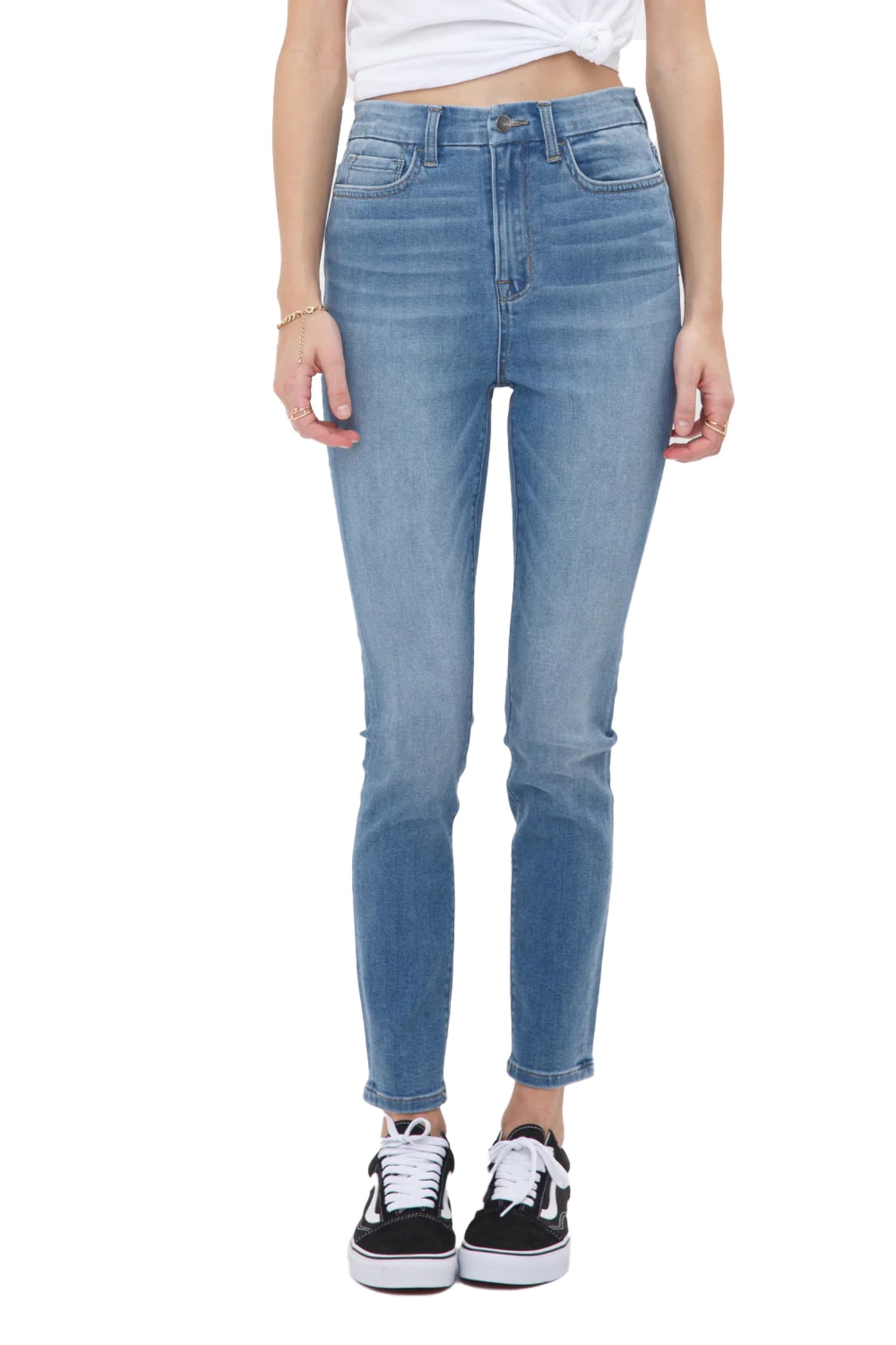 Mica Denim - Metsovo High Rise Ankle Skinny Jeans - MDP-S130 - Walmart.com