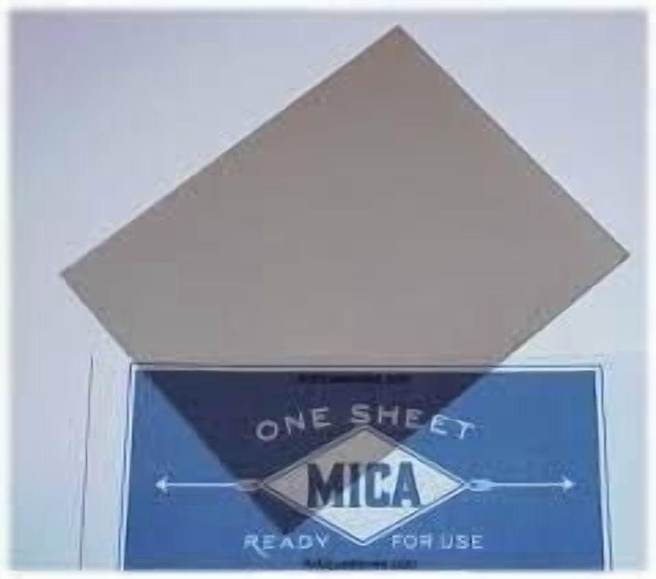 Mica Glass – 3" x 6" | Thin, Clear Glass for Antique Stove Windows$$Art ...