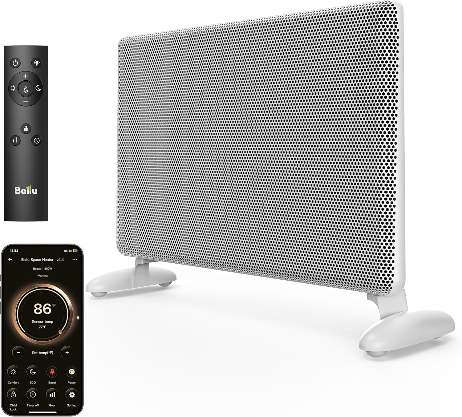 Mica Infrared Space Heater Indoor Use,Large Room Panel with ...