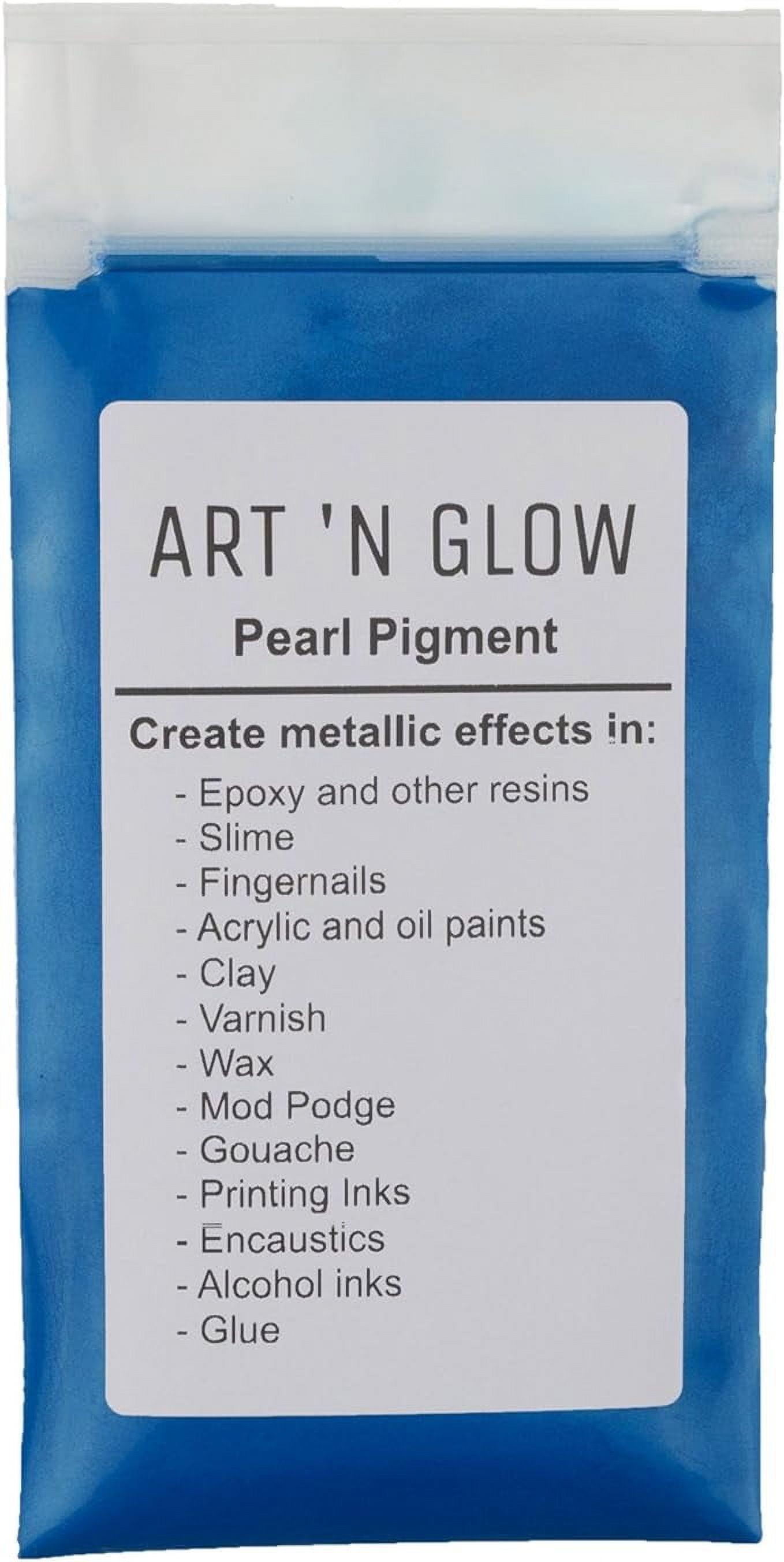 Mica Pearl Pigment Powder (Sapphire) - (.88 Ounce/25 Grams) - 10 ...