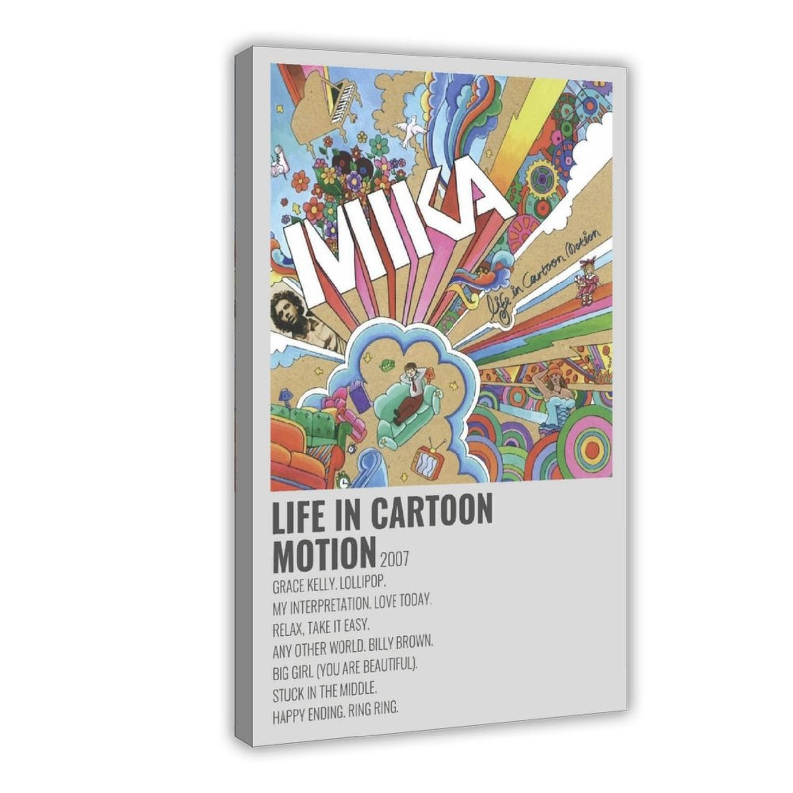 Mica Penniman LIFE IN CARTOON MOTION (2007) Posters Art Print Bedroom ...