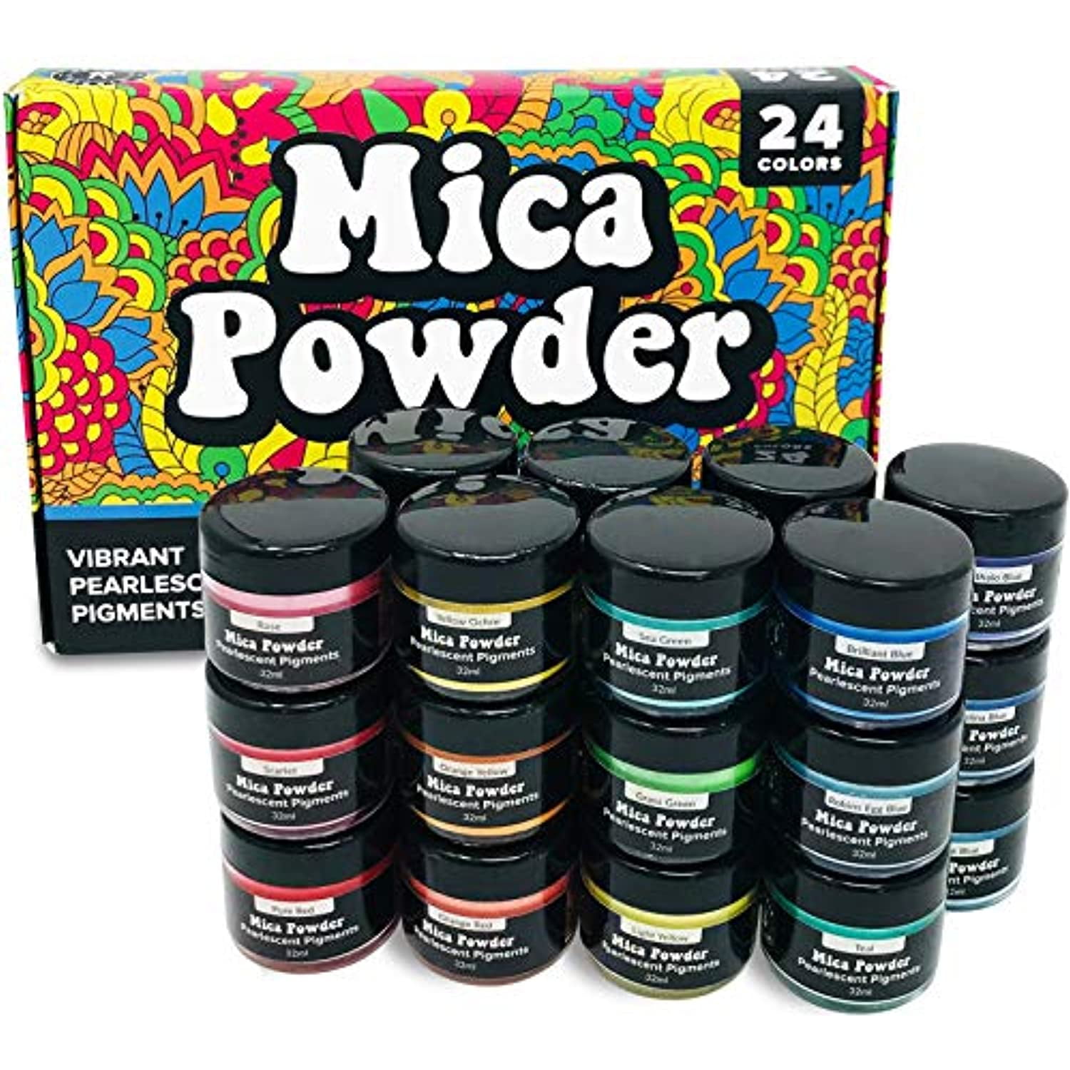 Mica Powder Pigment for Epoxy Resin Liquid or Dye and Soap Making ...