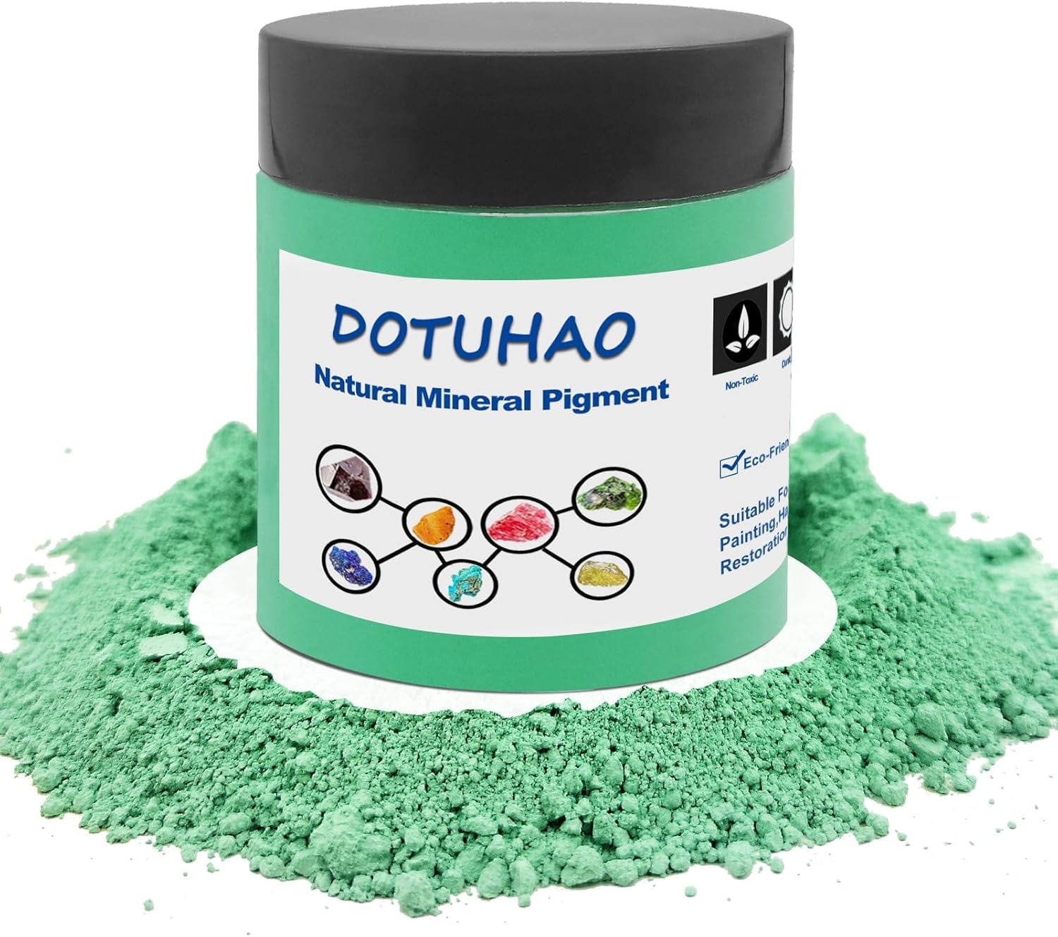 Mica Powder pigment Gouache pigment, natural mineral pigment, suitable ...