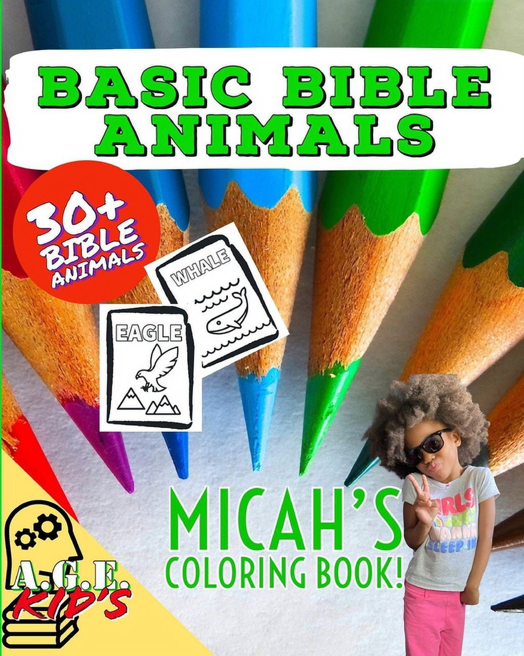 Micah's Coloring Books: Basic Bible Animals: Micah's Coloring Book ...