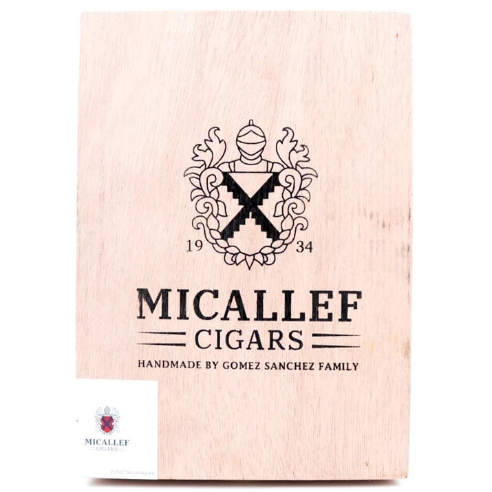 Micallef Toro Leyenda Empty Wood Cigar Box 7" x 5" x 4.5" - Walmart.com