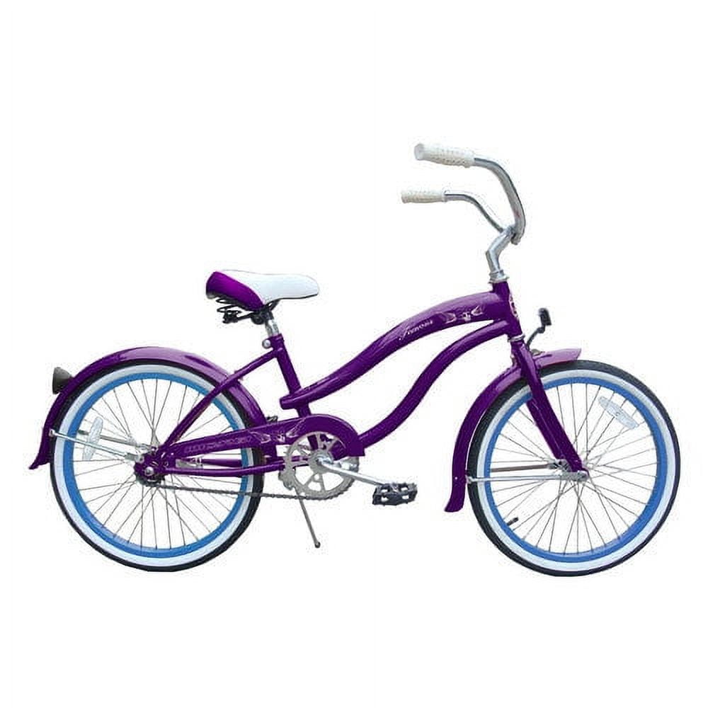 Micargi Kids Size Bike Cruiser - 20 Purple, Blue - Walmart.com