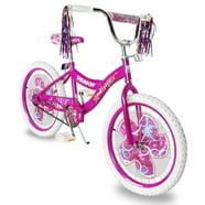 "Titan 16"" Flower Princess Girls BMX Bike with Training Wheels ...