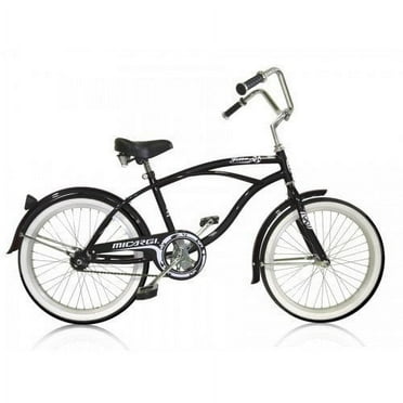 "Micargi 20"" Lowrider F4 Bicycle, Single Speed, Hi-Ten Steel, Coaster ...