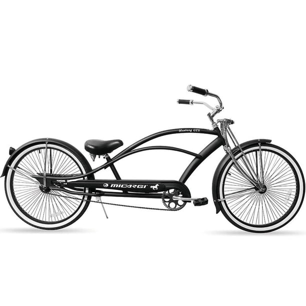 Micargi MUSTANG GTS 26" Stretch Cruiser Coaster Brake Single Speed ...