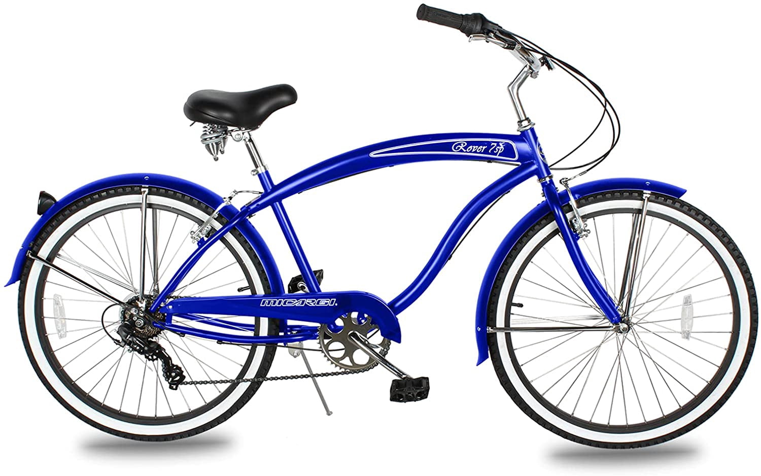 Micargi Rover TX-35 7 Speed V-Brake Beach Cruiser Bicycle Beach ...