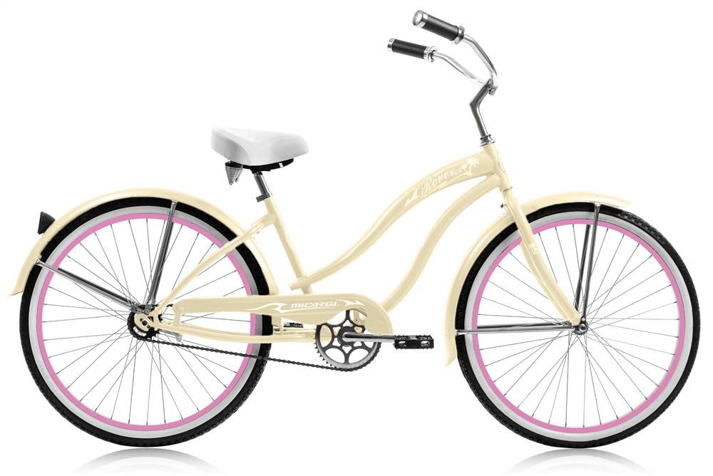 Micargi ROVER GX 26 Stainless Steel Beach Cruiser Bike - Walmart.com