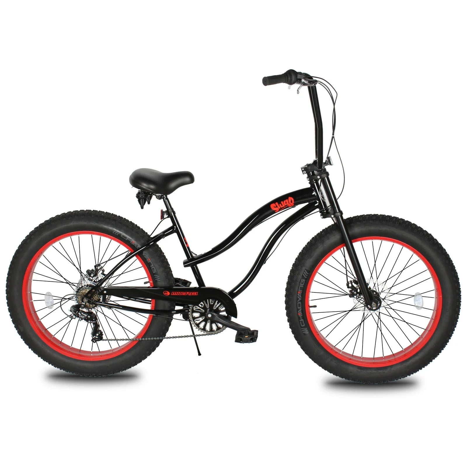 Micargi SLUGO SS 26-Inch Women’s Fat Tire Beach Cruiser Bike – 7-Speed ...