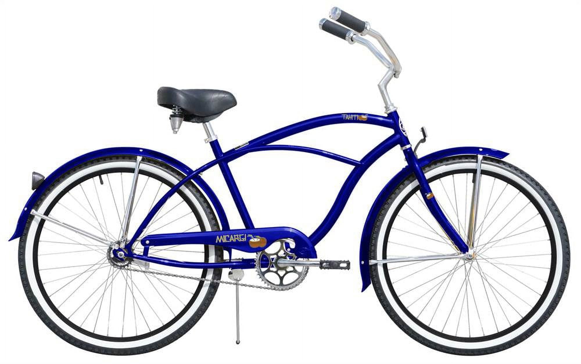 Micargi TAHITI 26" Beach Cruiser Coaster Brake Stainless Steel Spokes ...