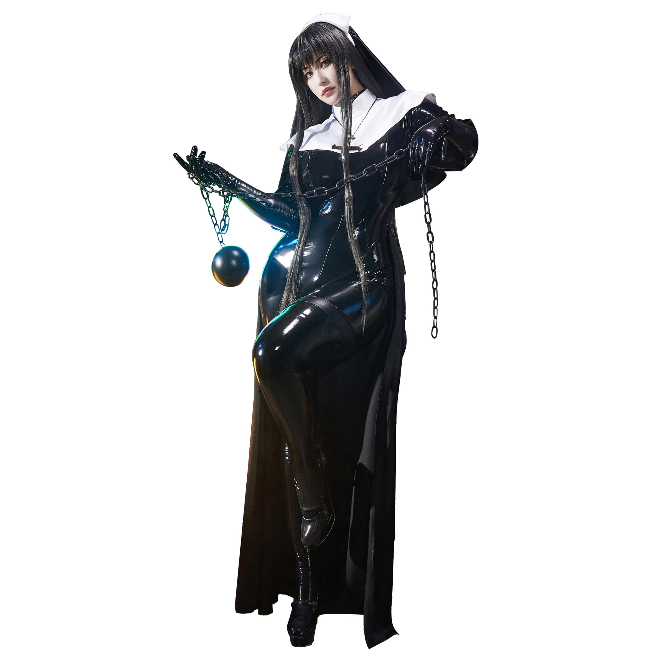 Miccostumes x Chowbie Sisters Bodysuit for Halloween Sexy Jumpsuit with ...