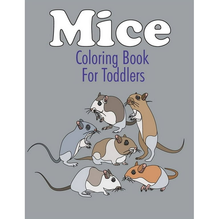 coloring pages of mice