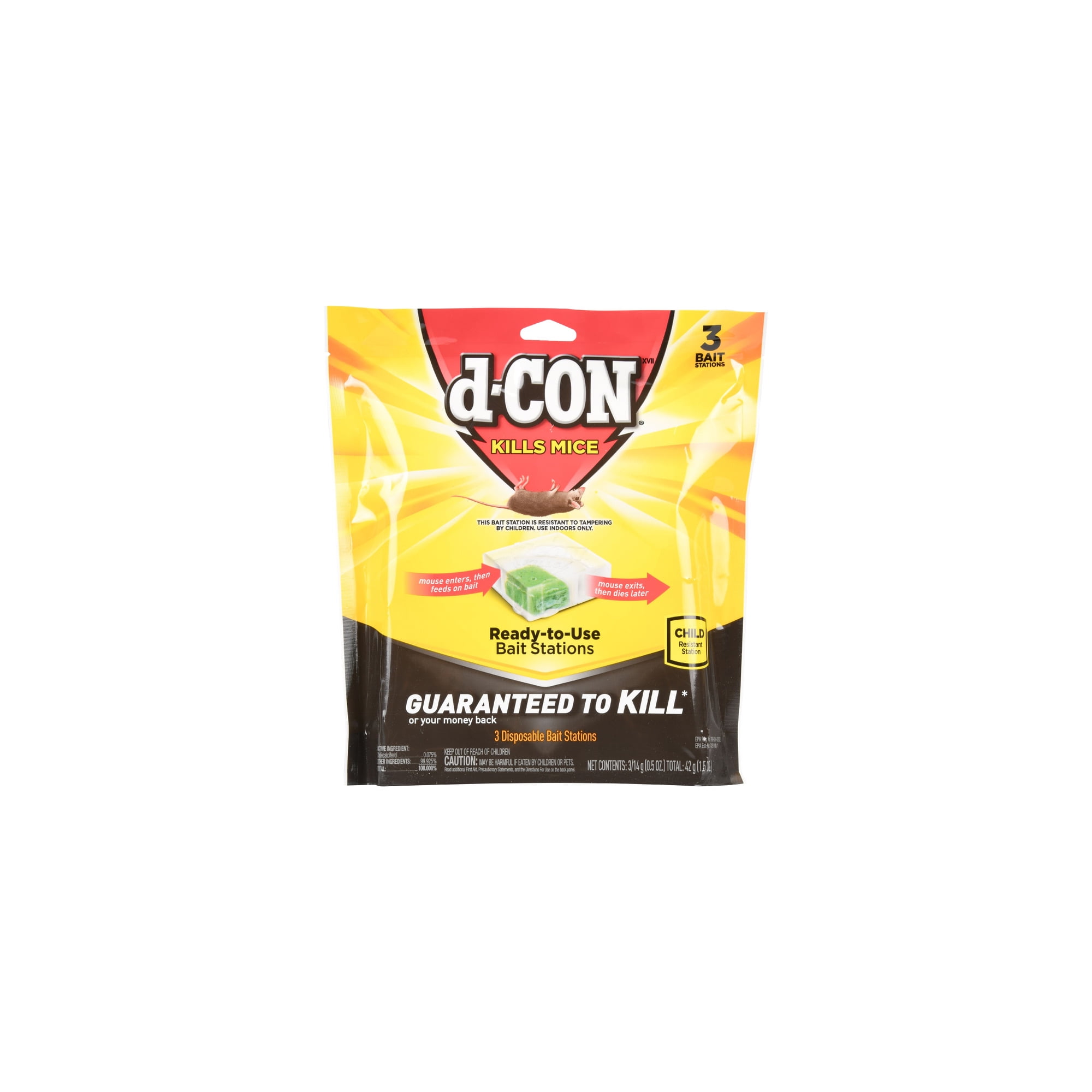 Mice Disposable Bait Station (Pack of 20) - Walmart Business Supplies