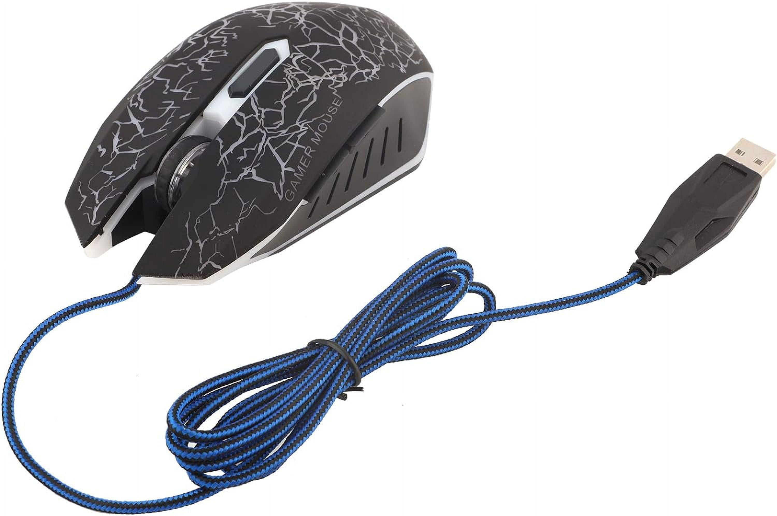 Mice Gamer Wired, Mice Gamier Wired 6 Buttons Ergonomic LED USB Gamer ...