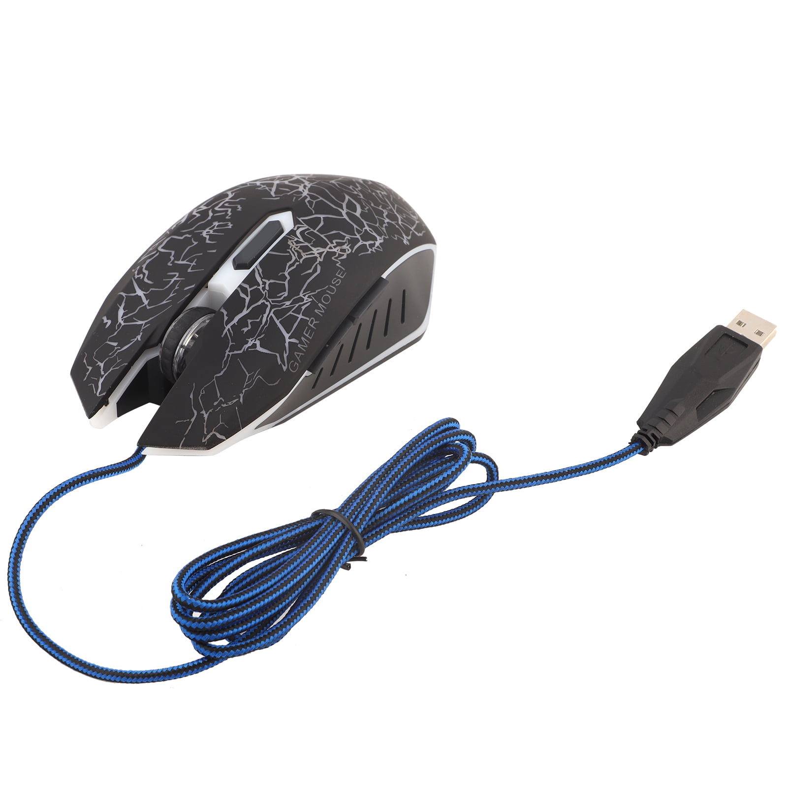 Mice Gamier Wired 6 Buttons Ergonomic LED USB Gamer Mice for Computer ...