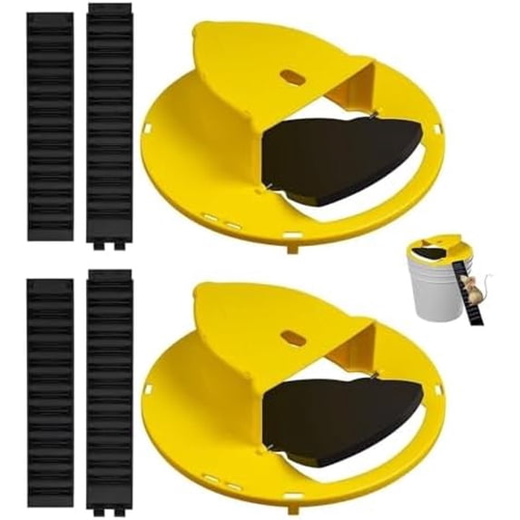 Mice Mouse Trap Bucket Flip Lid,Mouse Trap Bucket Indoor Outdoor,Humane ...