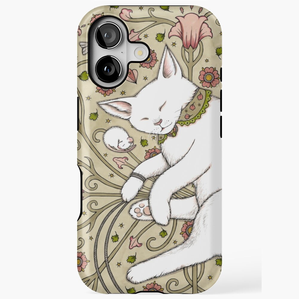 Mice and Moths Whimsical Animal Art Compatible Phone Case for iPhone 11 ...