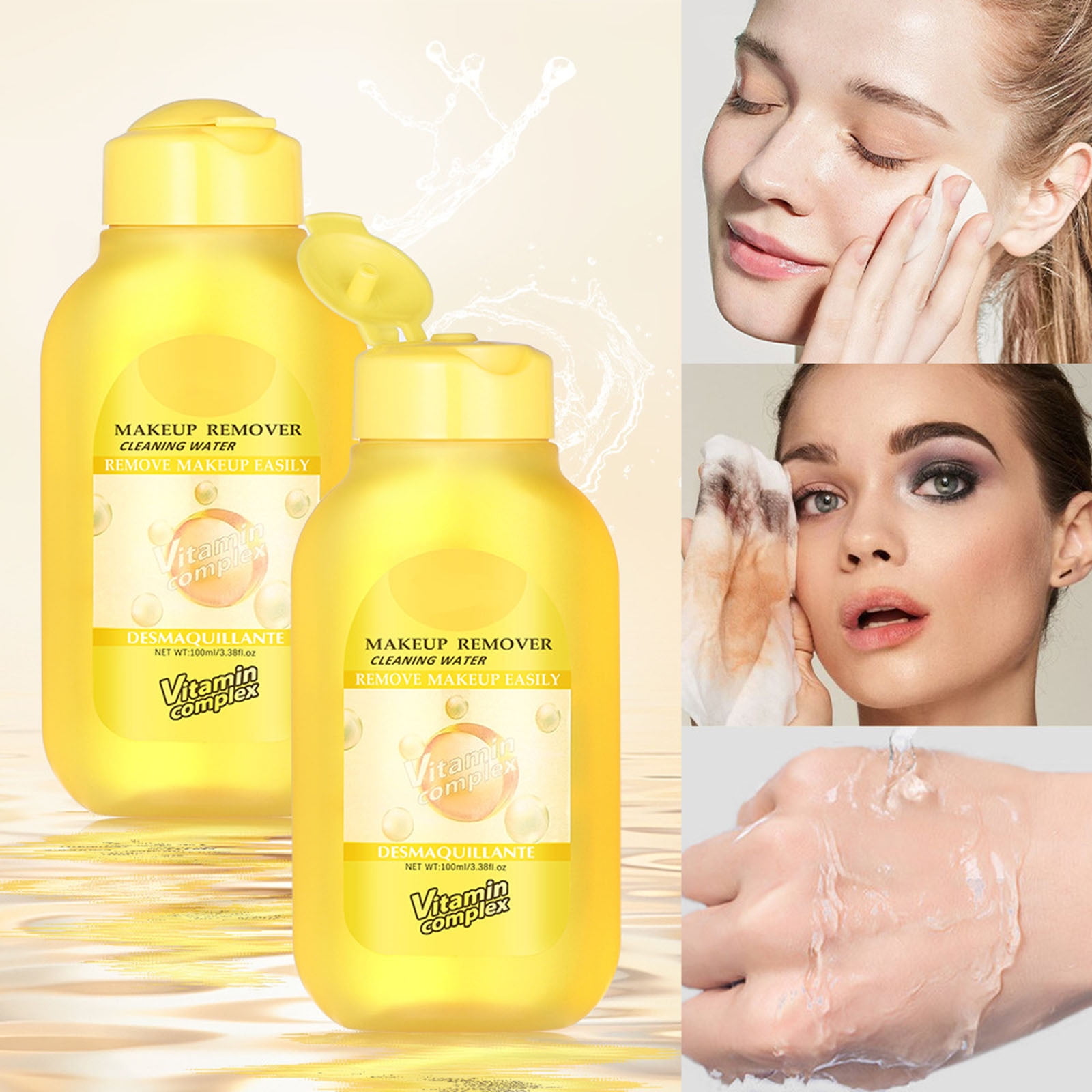 Micellar Water Makeup Remover Gentle For Skin With Micellar Technology ...