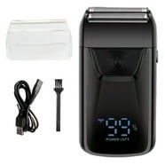 Remington Portable Battery Operated Electric Razor, Smooth & Silky 3 ...