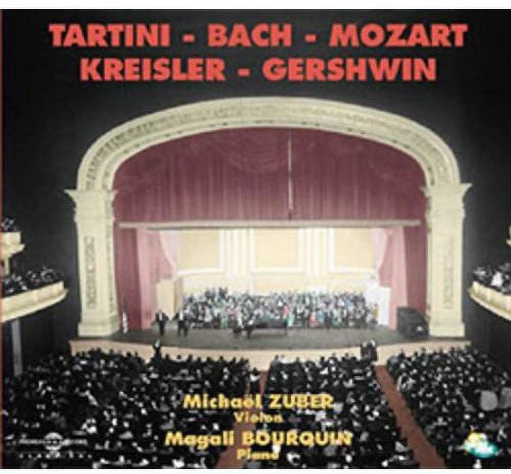 Micha L Zuber - Tartini,Bach,Mozart,Kreisler and Gershwin - Music & Performance - CD - Walmart.com