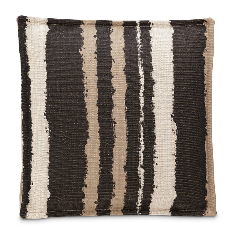 Michael Amini Explorer Baxter 17" Square Box Throw Pillow - Hickory ...