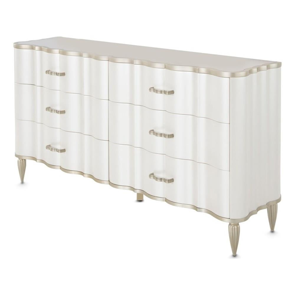 Michael Amini London Place Dresser - Creamy Pearl - Walmart.com